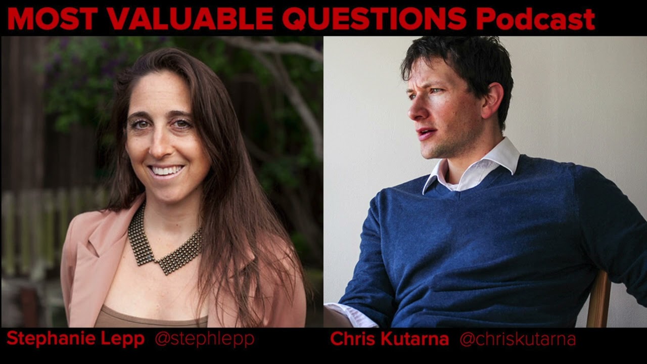 Most Valuable Questions with Stephanie Lepp - YouTube