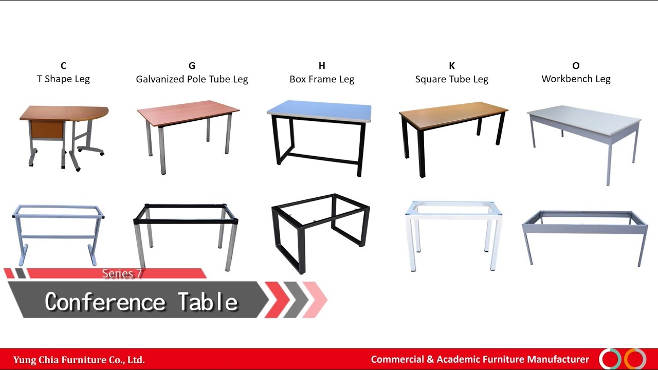 Conference Table | Rich Color Options | Various Sizes - YouTube