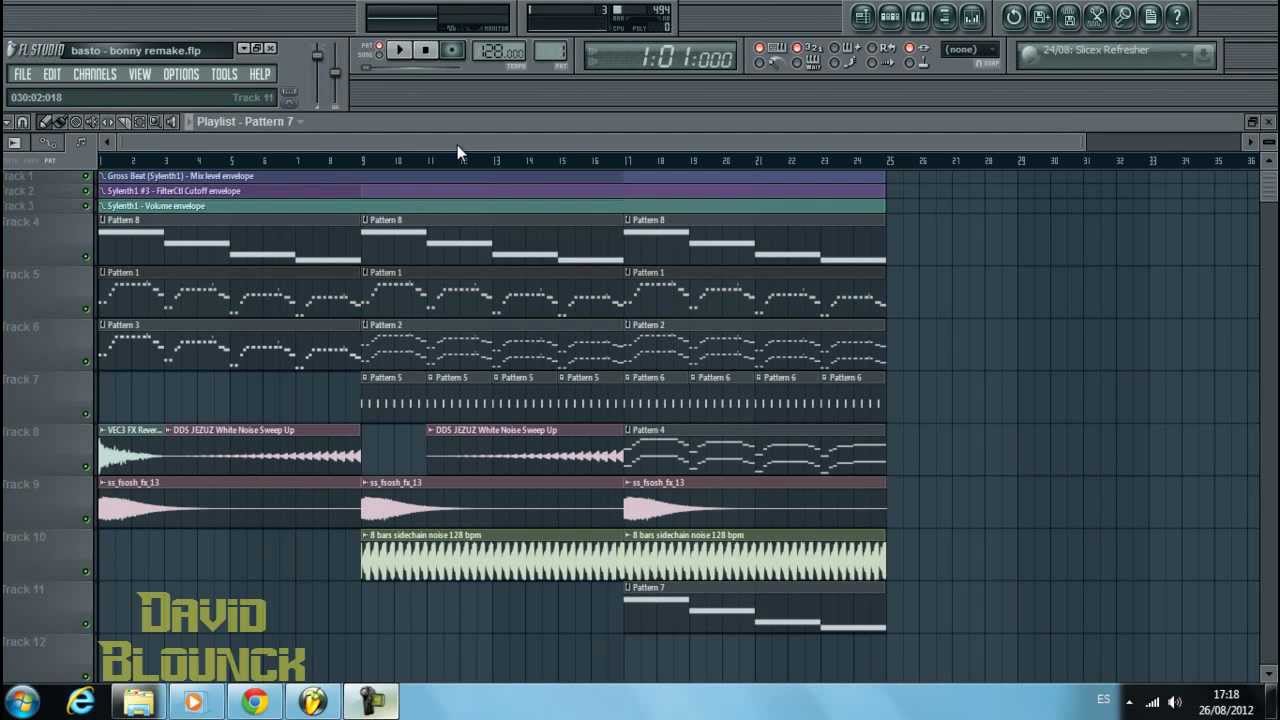 FL STUDIO REMAKE: BASTO - BONNY (LEAD PART) + FLP [DAVID BLOUNCK] - YouTube