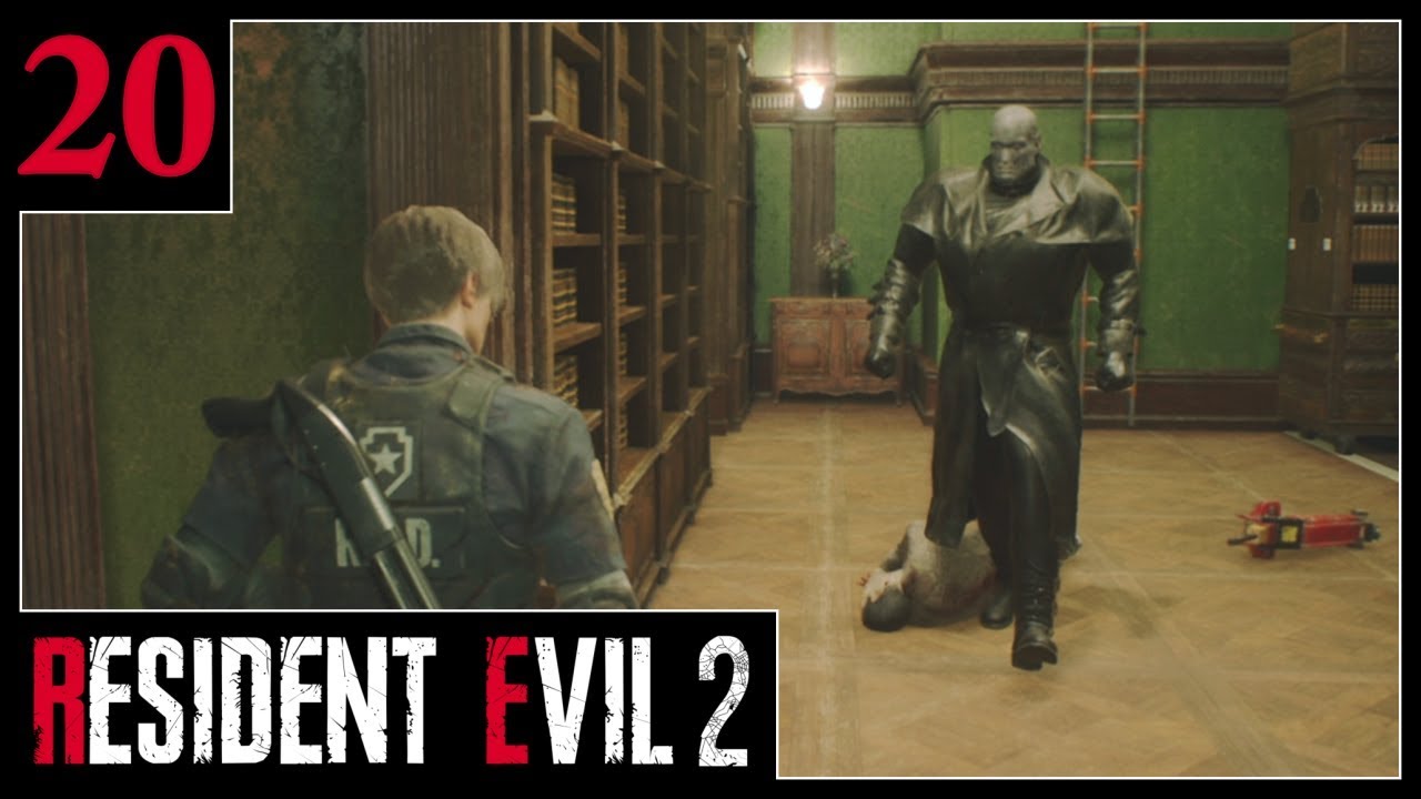 Resident Evil 2 - Biblioteca #20 - YouTube