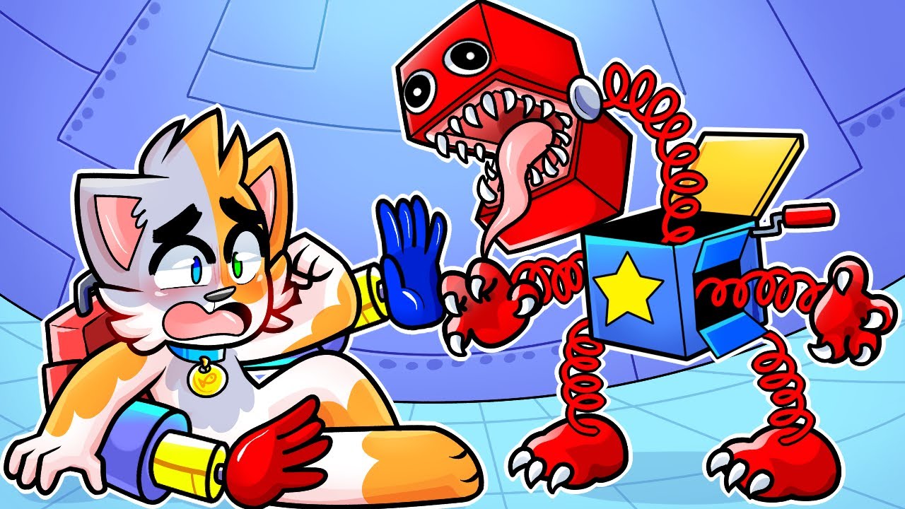 ESCAPA del TEMIBLE BOXY BOO! 😰😭 ¡GATITO JUEGA PROJECT PLAYTIME en ...
