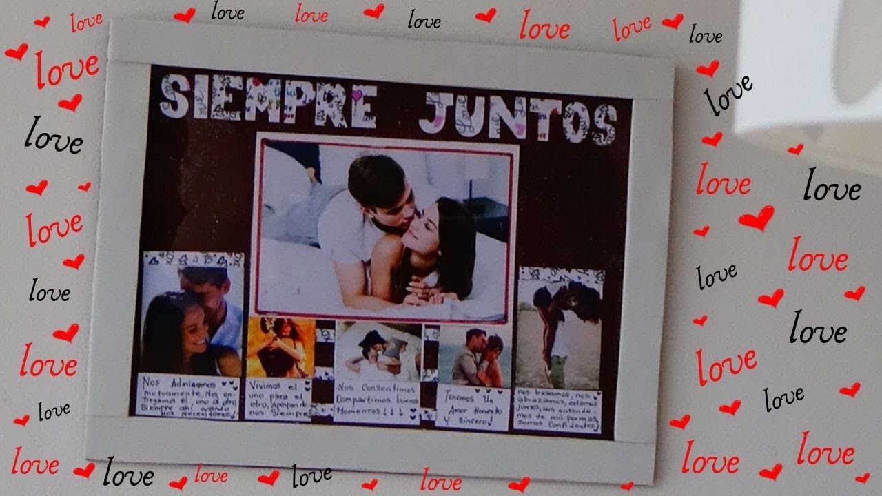 CUADRO PARA MI NOVIO 2019 - CUADRO CON FOTOS 2019 - creaciones betina ...