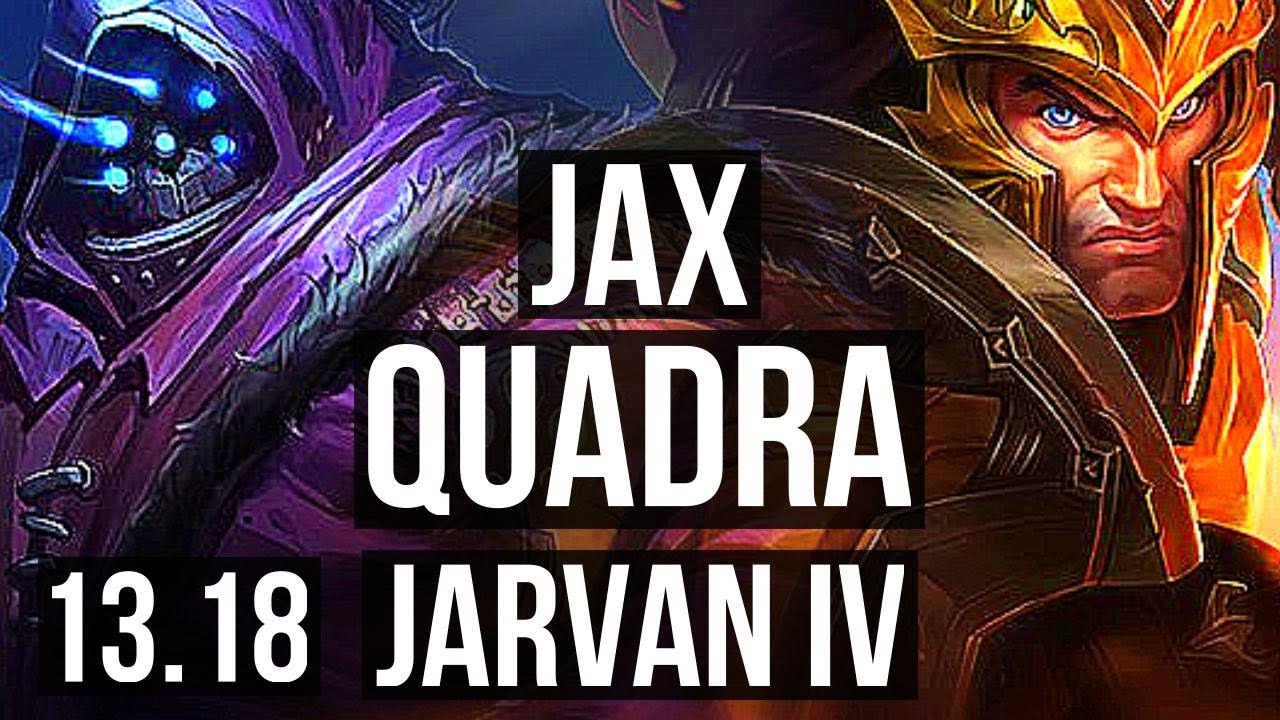 JAX vs J4 (JNG) | 8/0/6, Quadra, Legendary, 800K mastery | NA Diamond ...