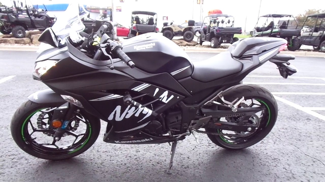 2017 Kawasaki 300 Ninja Winter Test Edition - YouTube