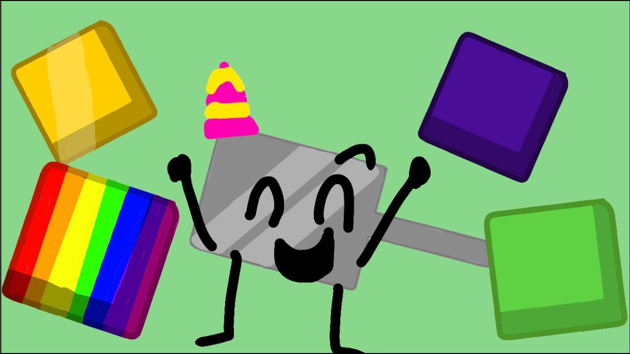 Happy One Year of BFDI Square Mini - YouTube