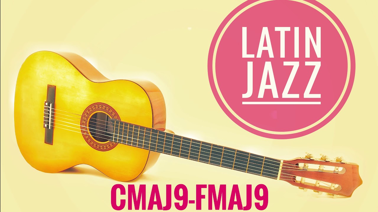 latin jazz bossa nova 112 bpm c major guitar backing track - YouTube