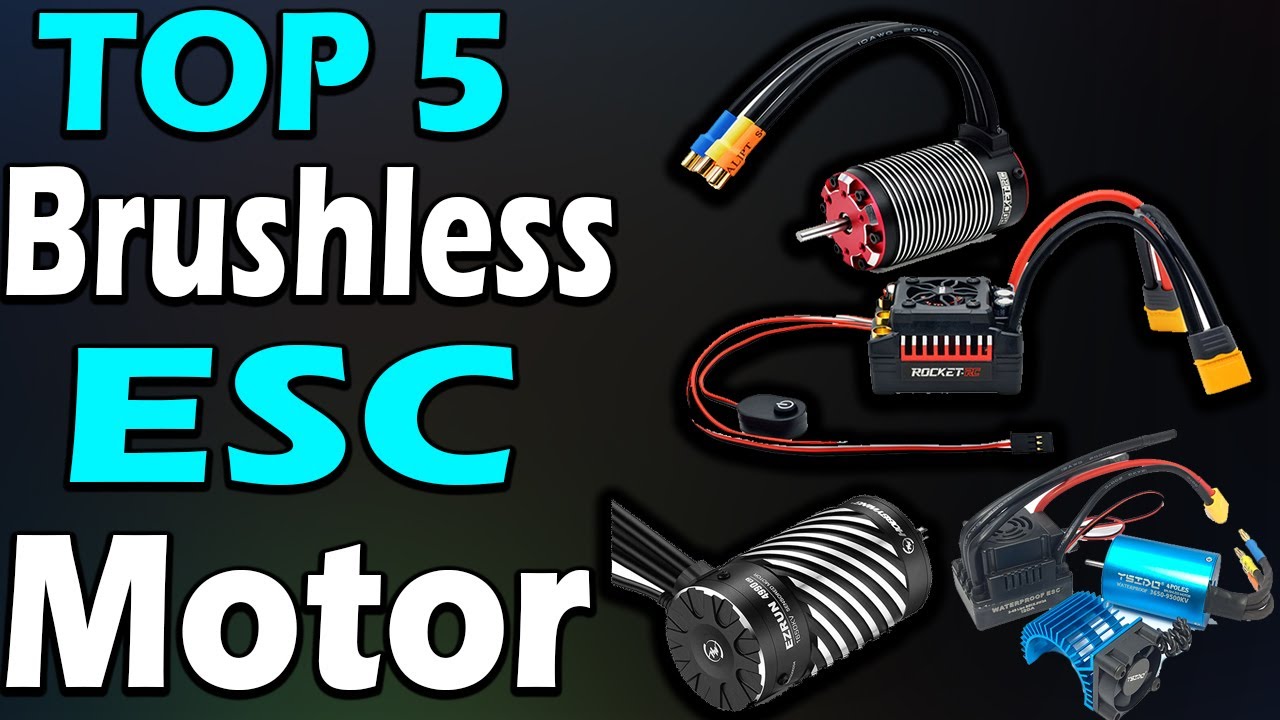 TOP 5 Best Brushless ESC Motor Review In 2024 - YouTube