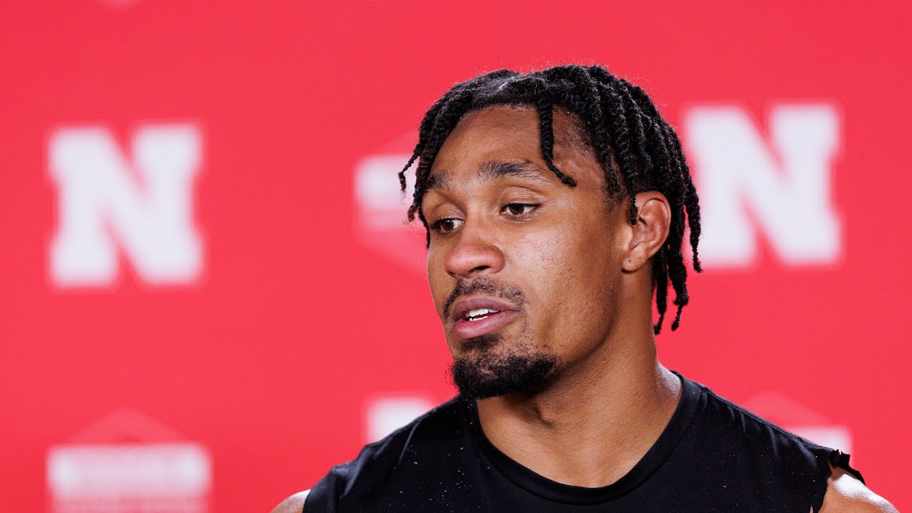 Nebraska's Javin Wright full press conference from Oct. 15, 2024 - YouTube