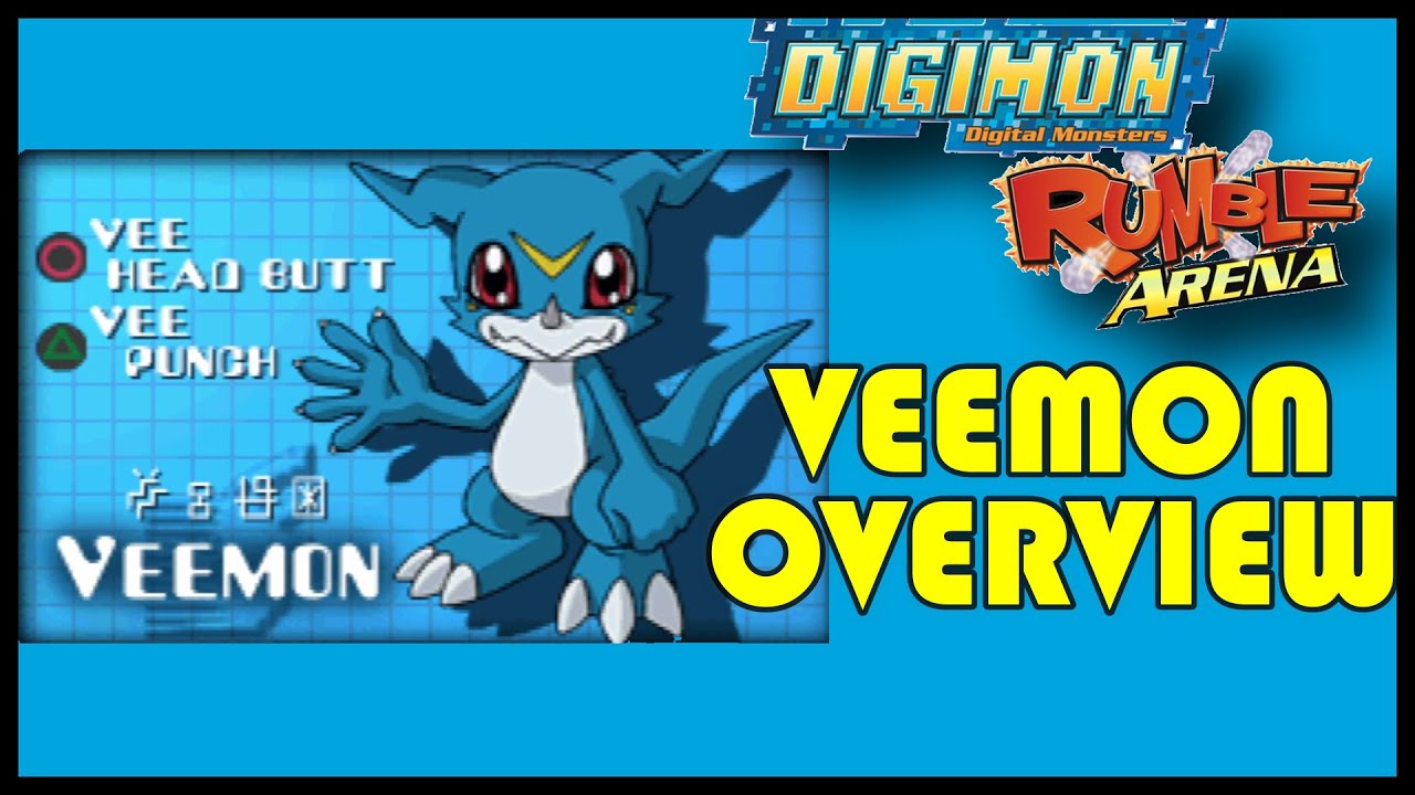 How GOOD was VEEMON (3/22)? This DIGIMON IS Underestimated!! [Digimon Rumble Arena #5] - YouTube