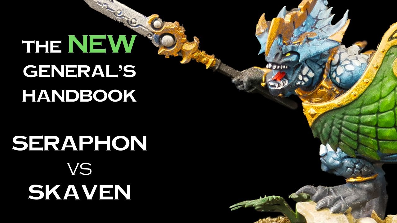 NEW General's Handbook! Seraphon vs Skaven - YouTube