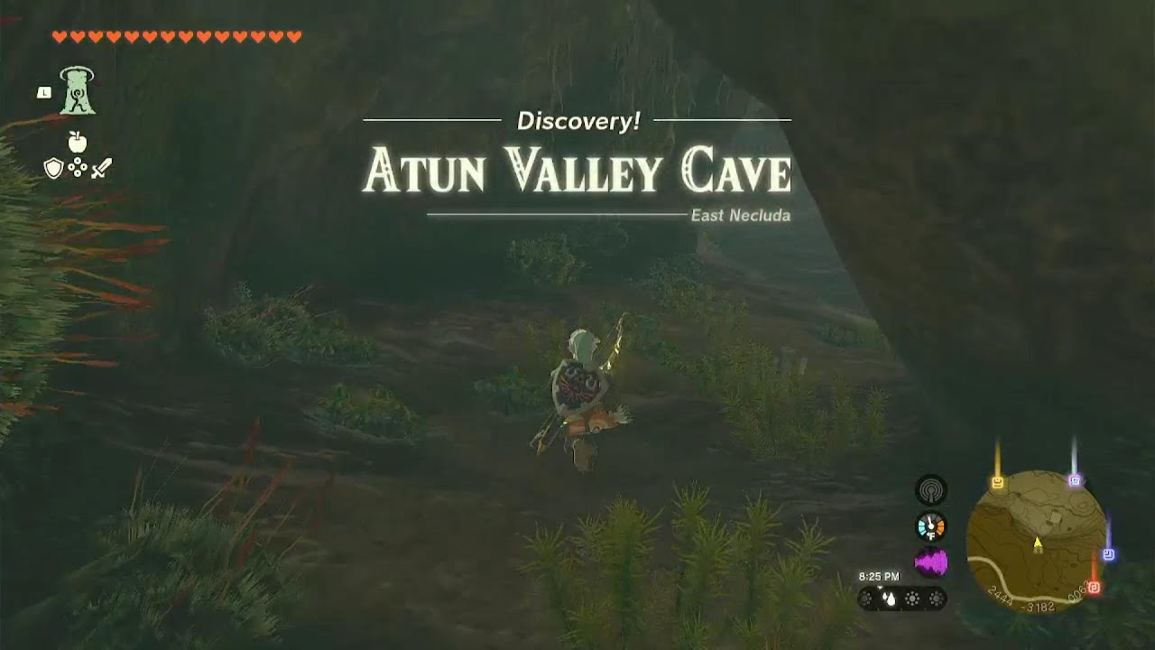 Atun Valley Cave (Legend of Zelda: Tears of The Kingdom) - YouTube