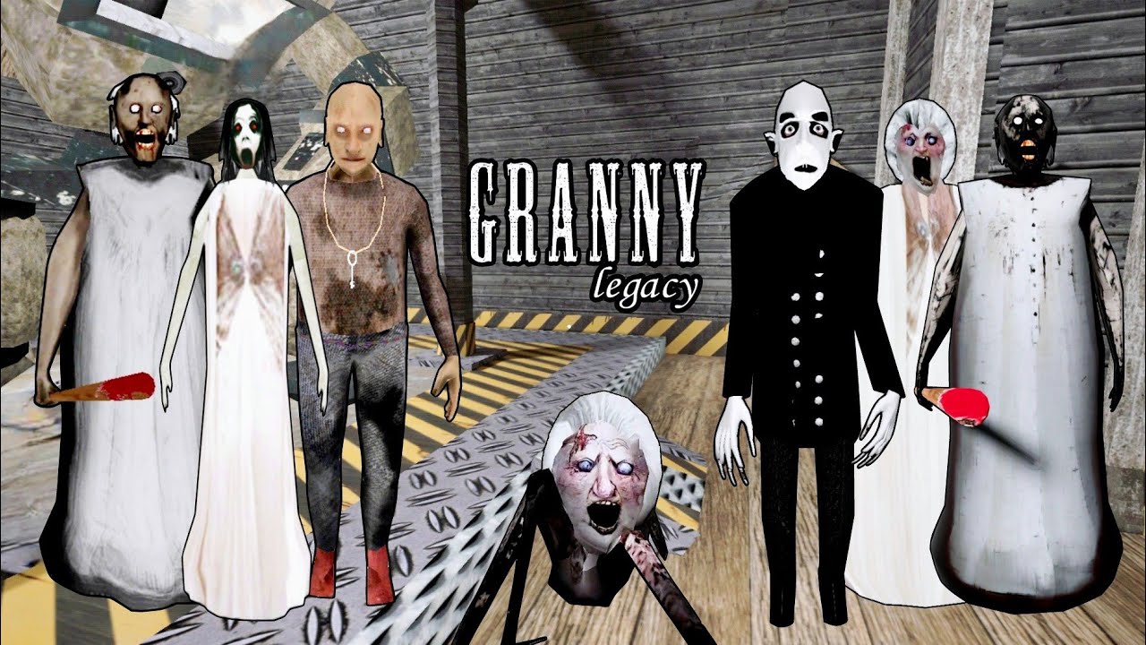 Granny Legacy In All 7 Environments Full Gameplay | Granny Legacy New ...