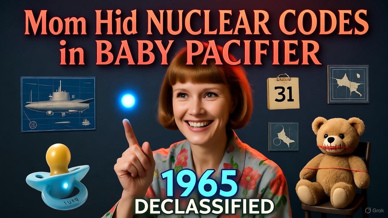 Mom Hid NUCLEAR CODES in Baby Pacifier (1965 Declassified) - YouTube