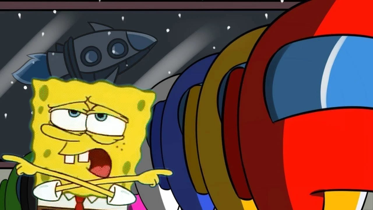 O IMPOSTOR DO BOB ESPONJA | Among Us - YouTube