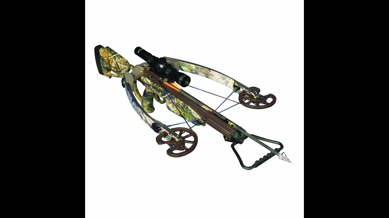 Horton CB880 Havoc 175 Crossbow Package with 4x32 Scope, Realtree - YouTube