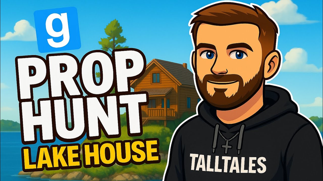GMOD PROP HUNT| My Lake House Retreat - YouTube