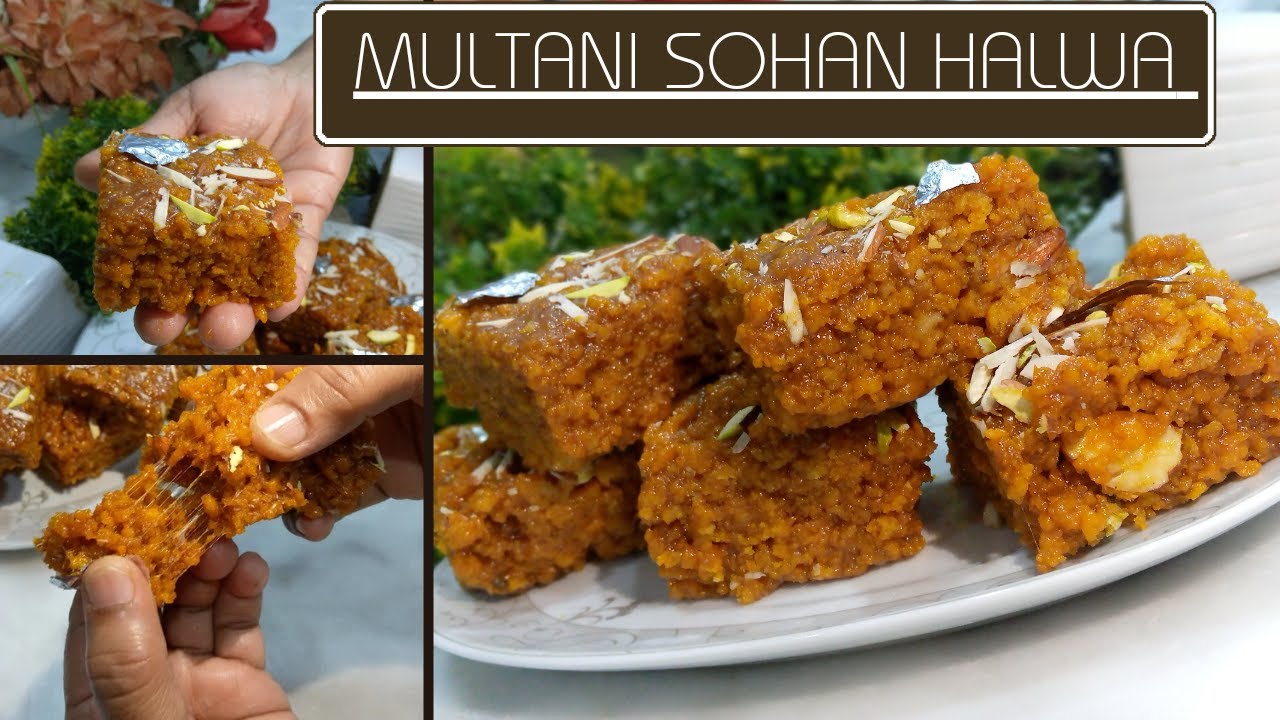 Multani Sohan Halwa Recipe | How To Make Multani Sohan Halwa at home ...