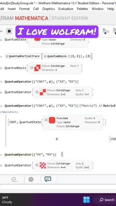 I love Wolfram Mathematica! - YouTube