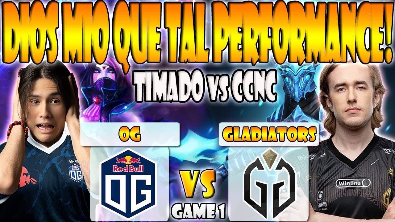 OG VS GLADIATORS BO2[GAME 1]TIMADO, WISPER VS CCNC, DYRACHYO - RIYADH MASTERS 2024 - DOTA 2 ...