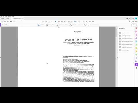 Creating the Interleave Pages Action in Acrobat DC (no audio) - YouTube