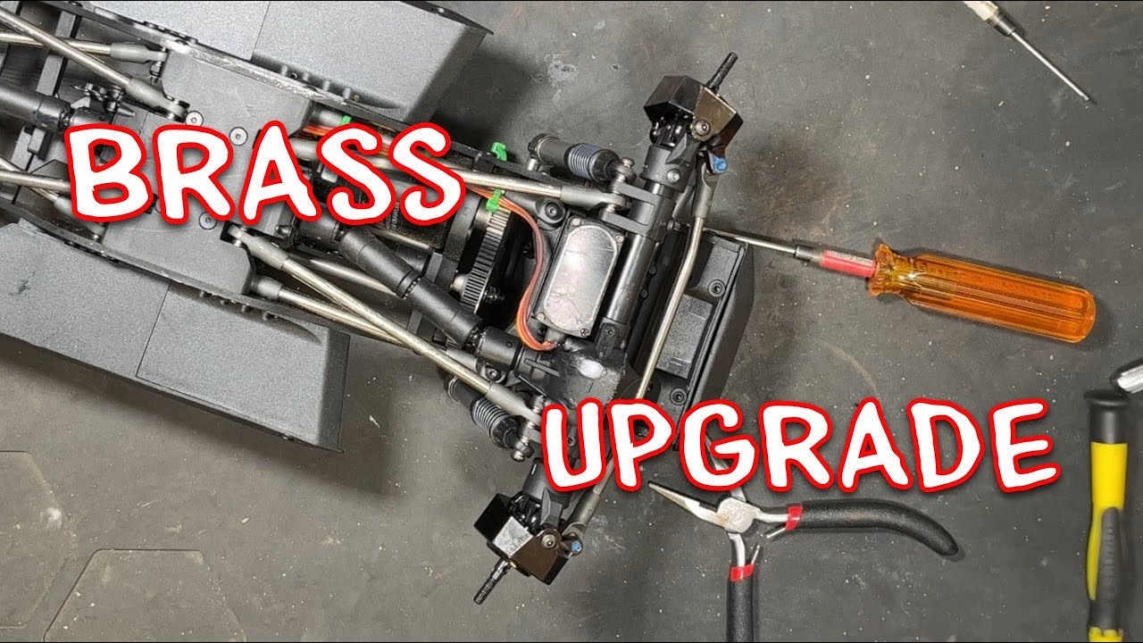 Axial SCX10 PRO - Upgrade - Install Brass Brass Knuckles - YouTube
