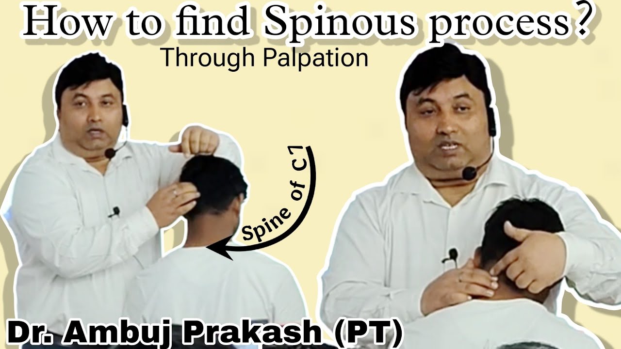 Spinous process kaise dekhe? How to find Spinous process through ...