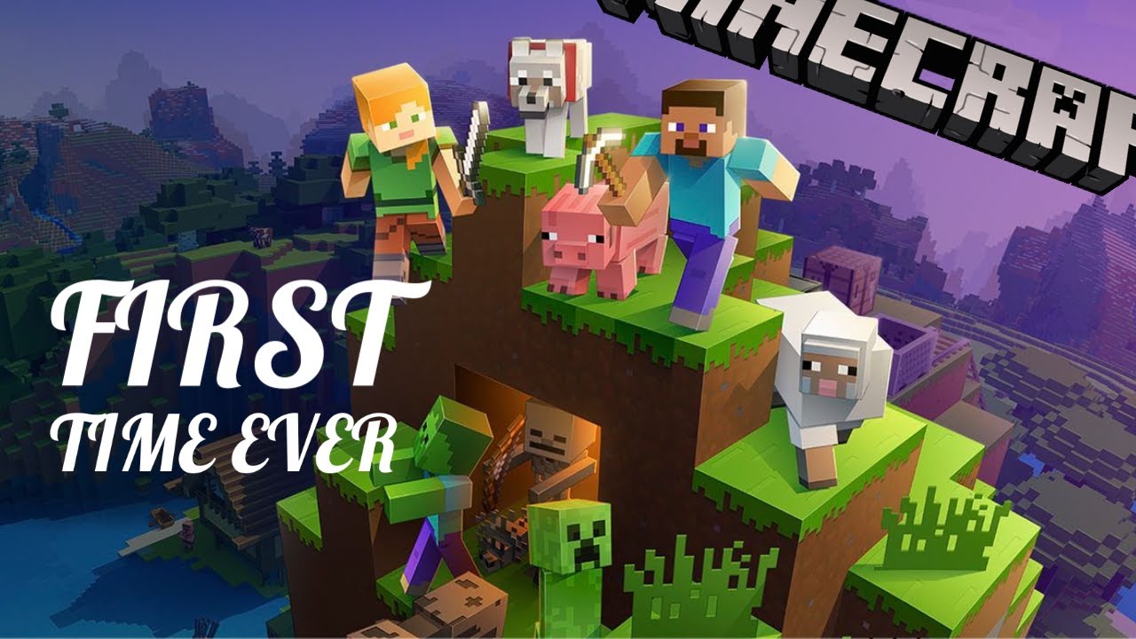 PLAYING MINECRAFT FOR THE 1ST TIME-(Minecraft) - YouTube