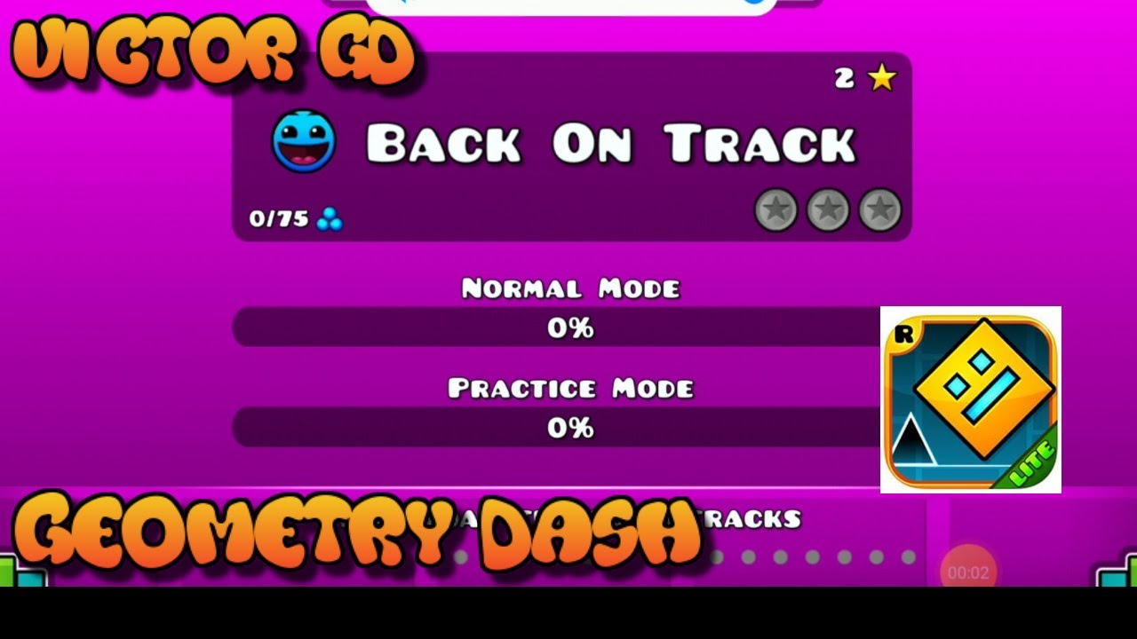 BANK ON TRACK!!!(geometry dash) - YouTube