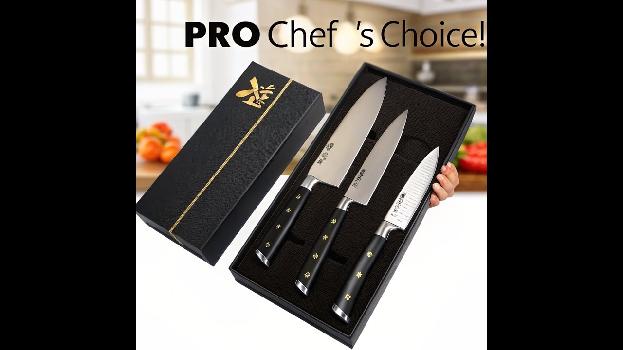 Classic Kitchen Knife Pack Of 3 -2025 - YouTube