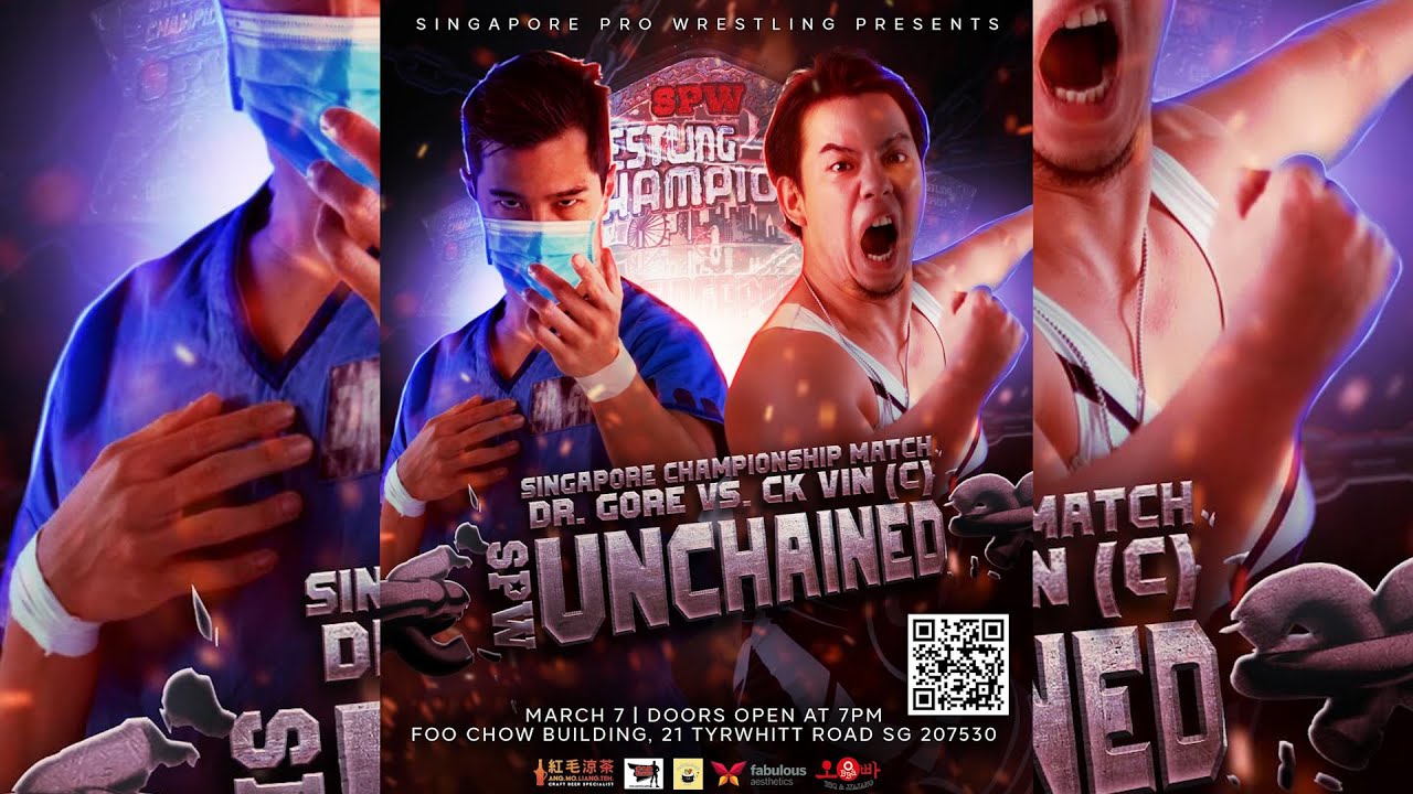 Singapore Championship Match: CK Vin (c) vs Dr Gore | SPW Unchained - YouTube