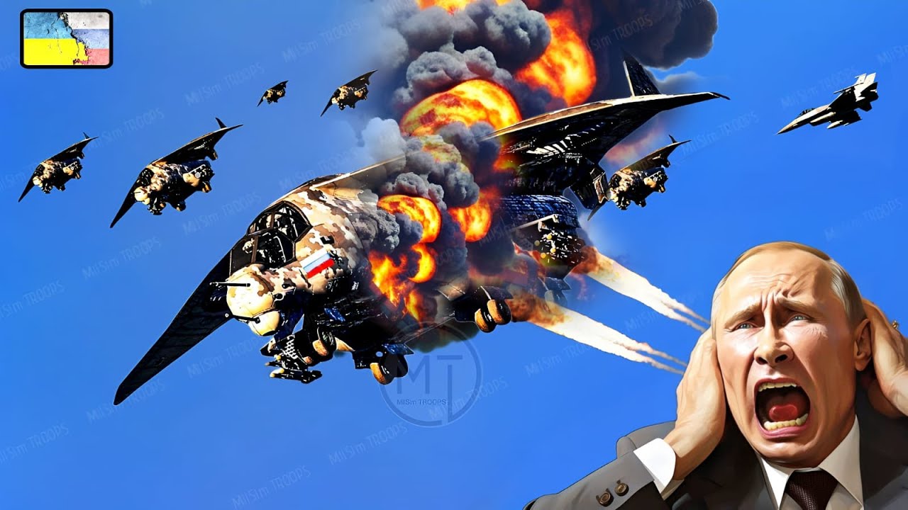 13 minutes ago, 25 secret Russian planes were shot down by US F-16s ...