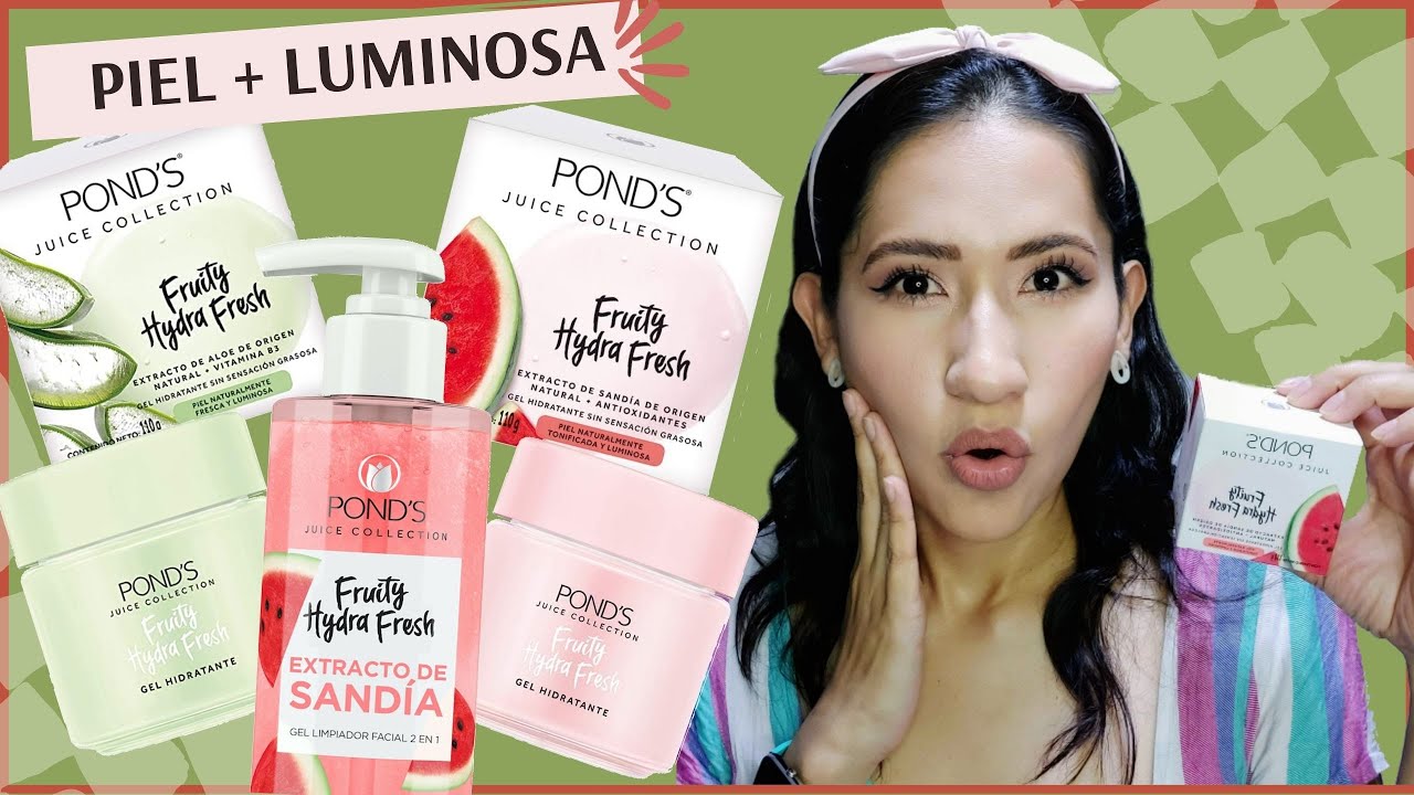 Reseña | Pond's | Hydra Fresh | Sandia | Aloe Vera |Hidratante ...