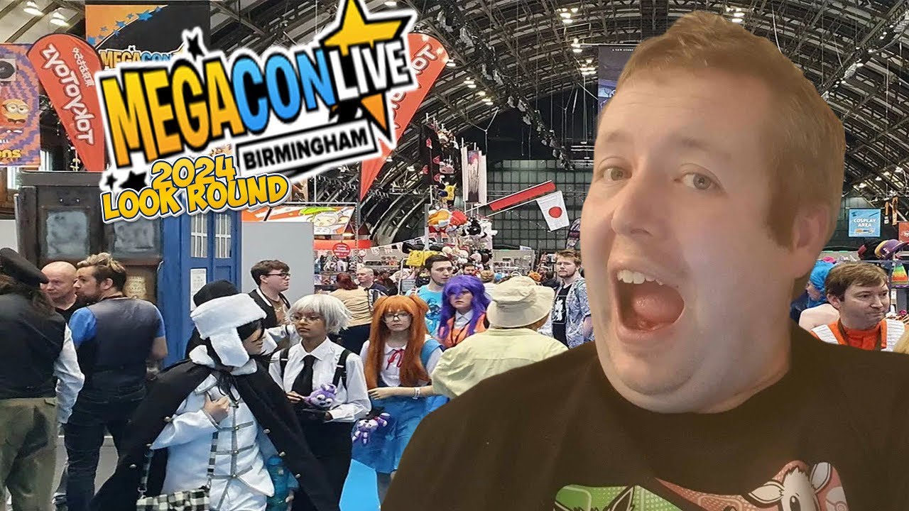 Megacon live Birmingham 2024 walkround - YouTube