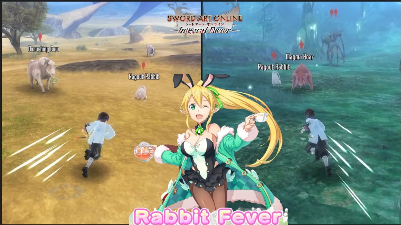SAOIF : Ragout Rabbit Hunt! Floor 1, 2 and 3 (Rabbit Fever 2023) - YouTube