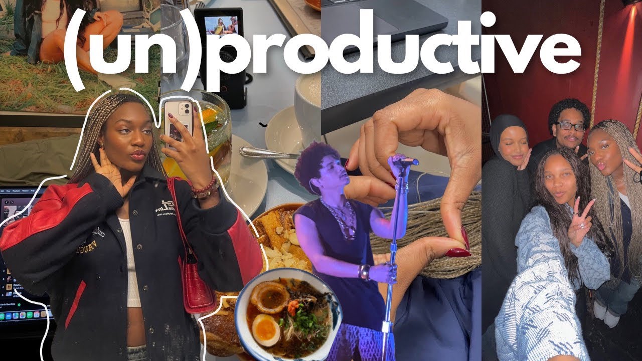 a very unproductive uni week in my life (and that’s ok) - YouTube