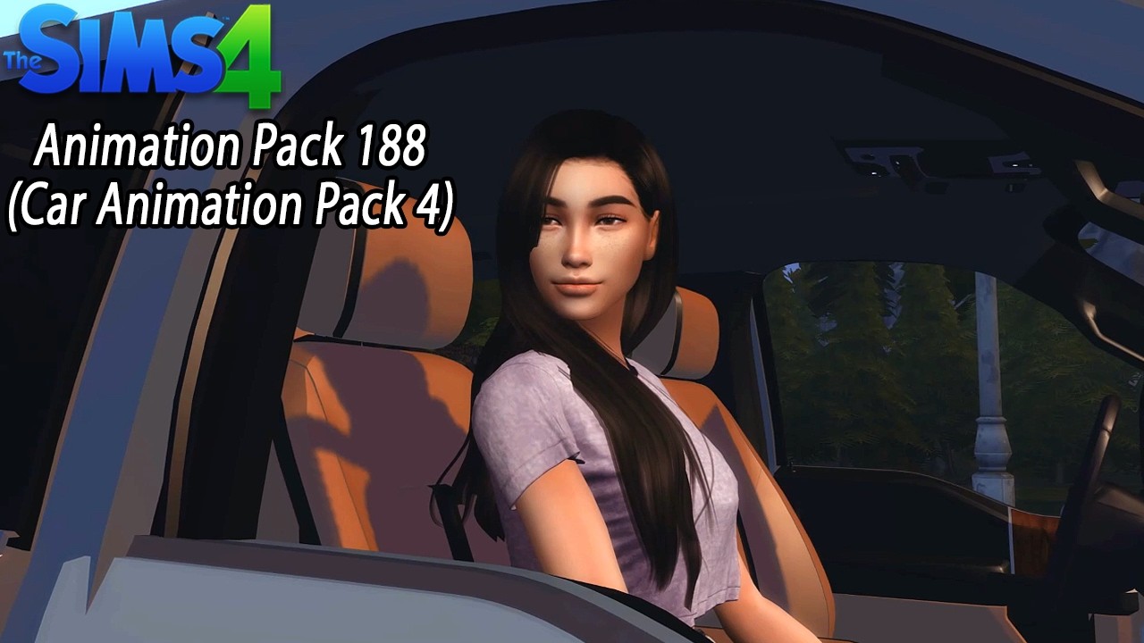 Animation Pack #188 | The Sims 4 | Car Animation Pack 4 | Early Access ...