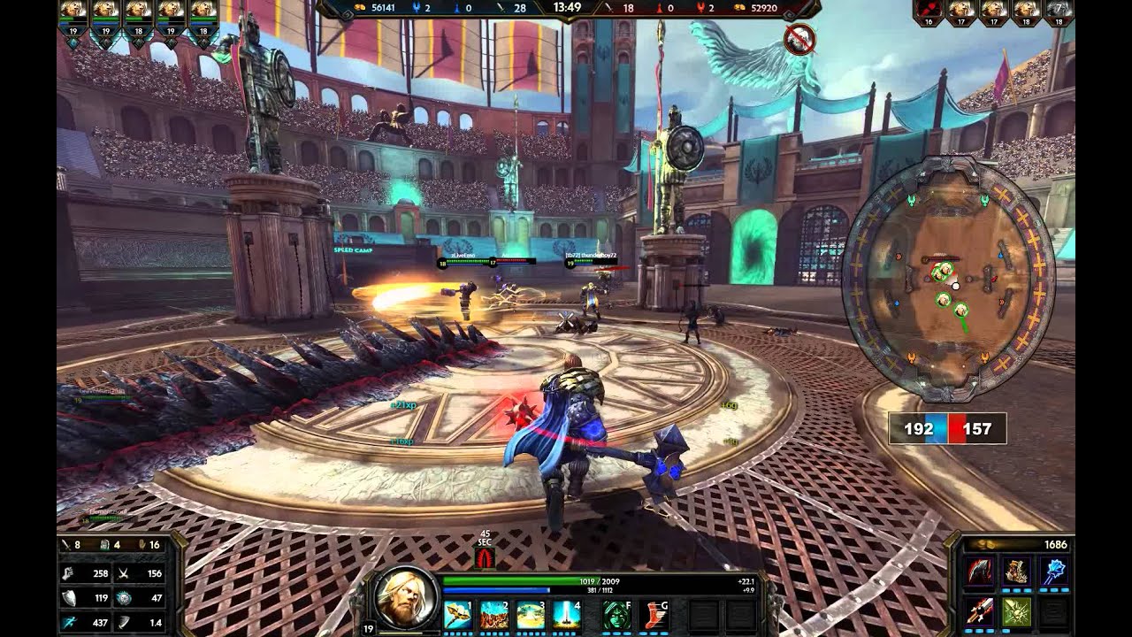 Smite Arena Gameplay "Thor Day" #2 - YouTube
