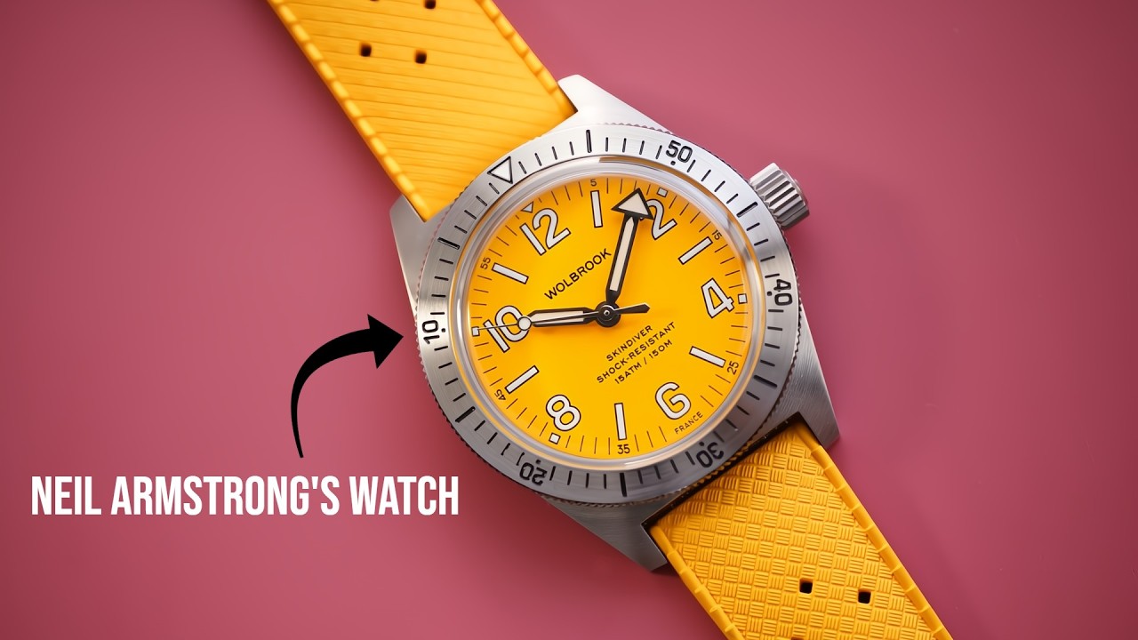 Neil Armstrong Wore this Watch Before Omega - YouTube