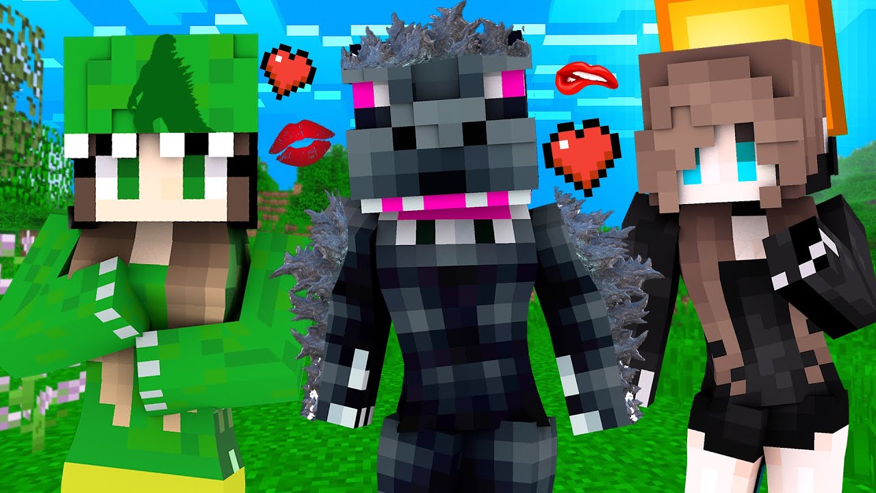 YANLIŞ GODZİLLA KIZI ÖPERSEN ÖLÜRSÜN - Minecraft - YouTube