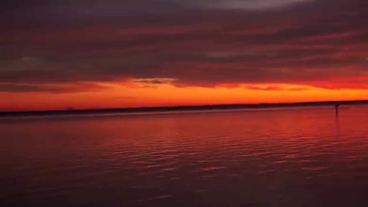 Cobb Island Sunset - February 2015 - YouTube