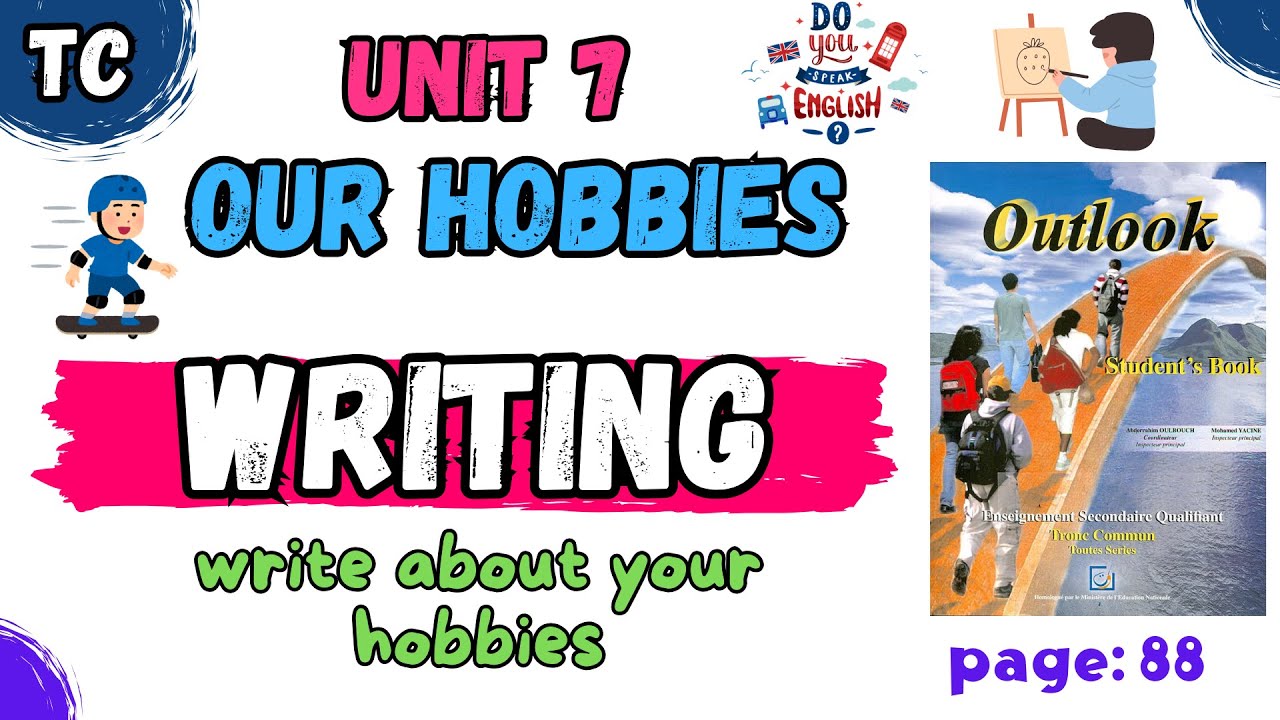 TC English | unit 7: Our hobbies | writing | write about your hobbies ...