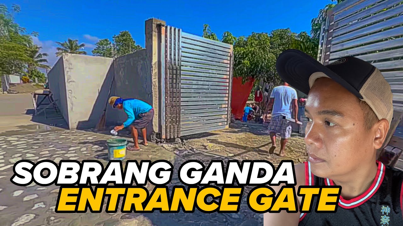 SOBRANG GANDA NA ANG ENTRANCE GATE NG RESORT! - YouTube