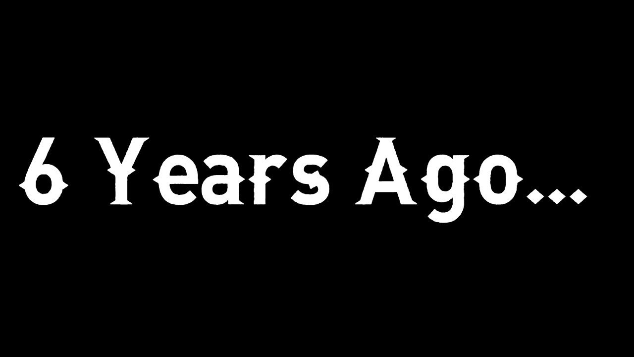 6 years ago... - YouTube