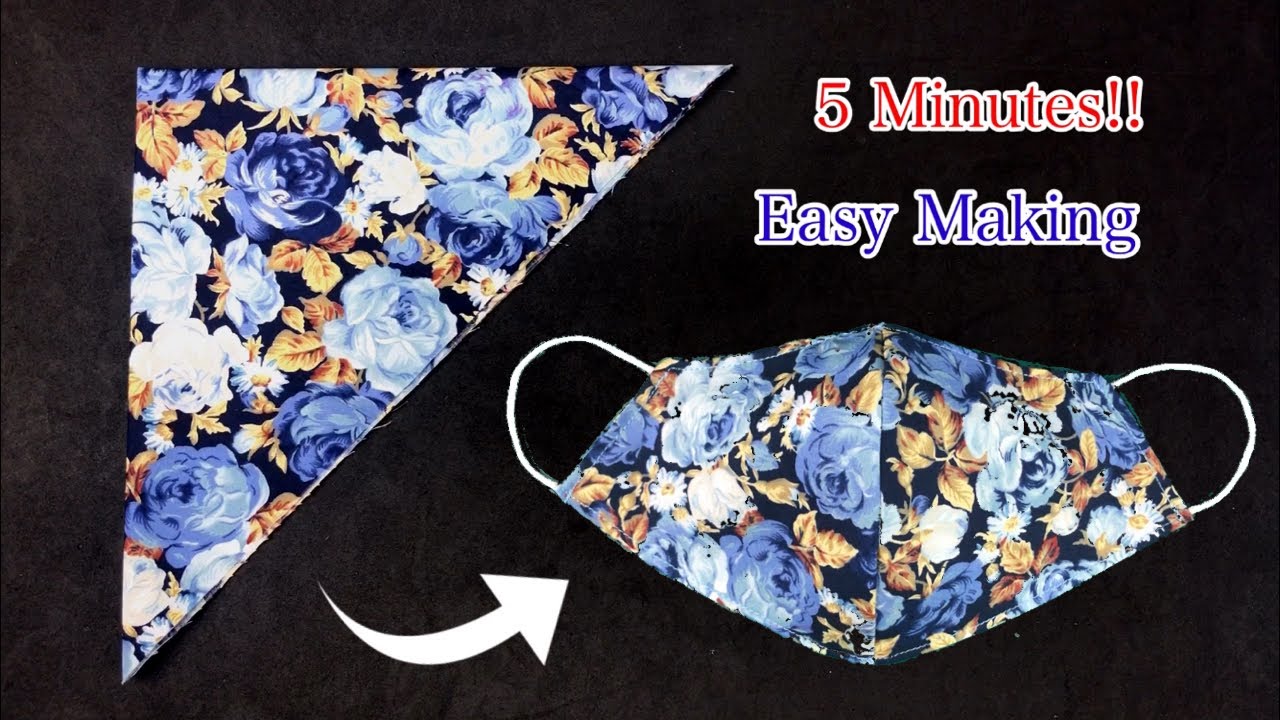 New pattern 🔥🔥Easy and Quick Way to Face mask making . - YouTube