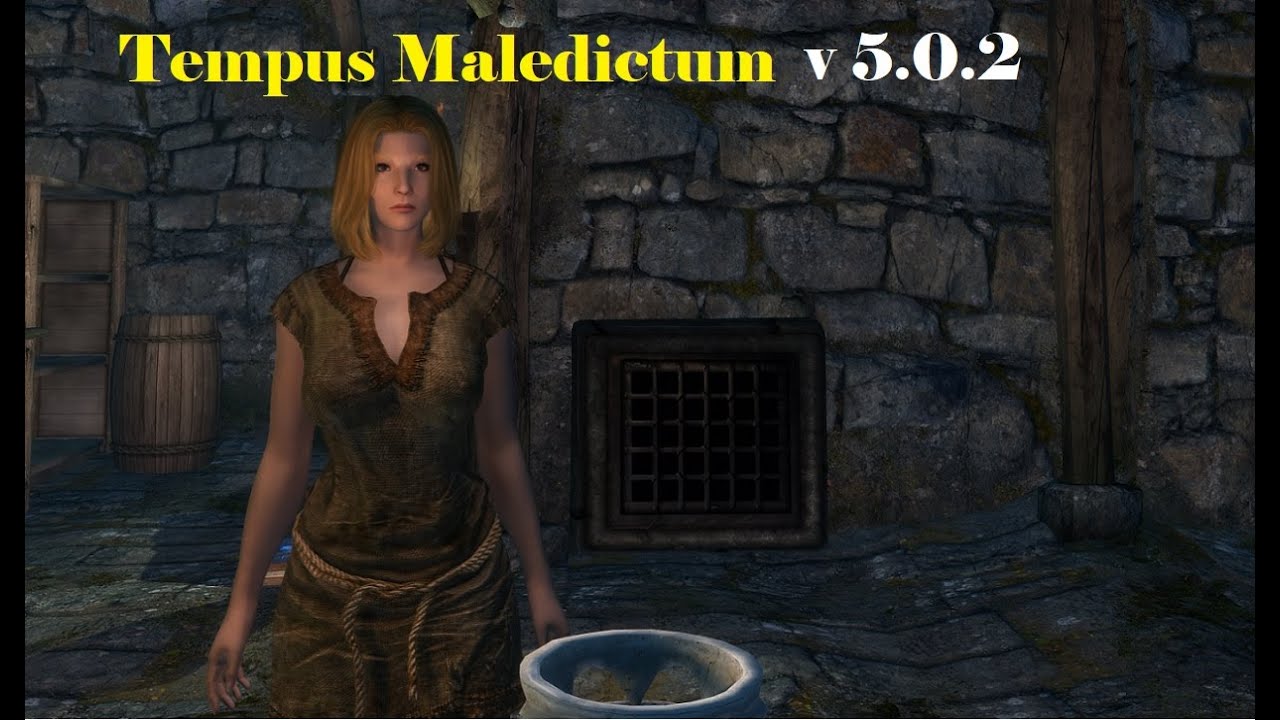 Skyrim - Tempus Maledictum Showcase, (New!) version 5.0.2 - YouTube