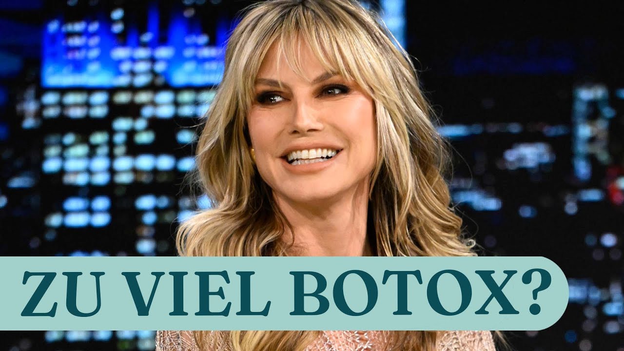 Zu viel Botox? Fans erkennen Heidi Klum nicht mehr wieder - YouTube