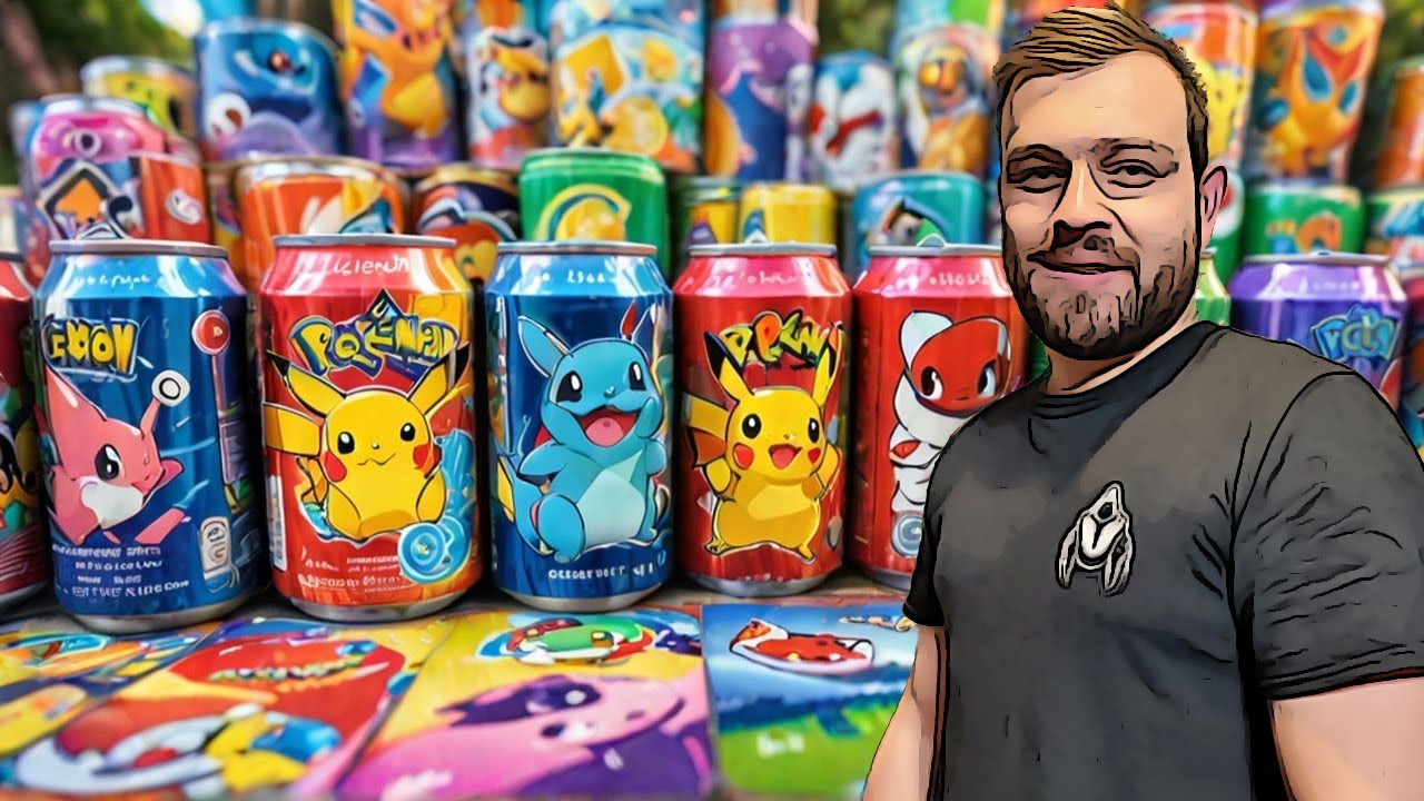 Tasting Rare Pokémon Sodas While Opening Cards! From JAPAN to NORWAY ...