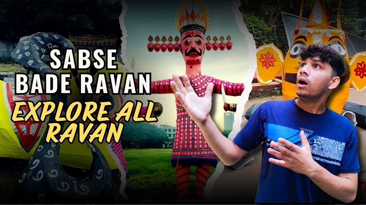 Exploring Biggest Ravan in My Area | Explore All Ravan 2025 ...