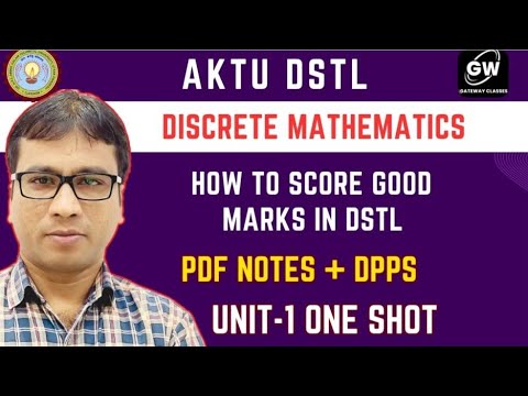 DSTL ONE SHOT I UNIT-1 I 17 March 11 AM I GATEWAY CLASSES I AKTU - YouTube