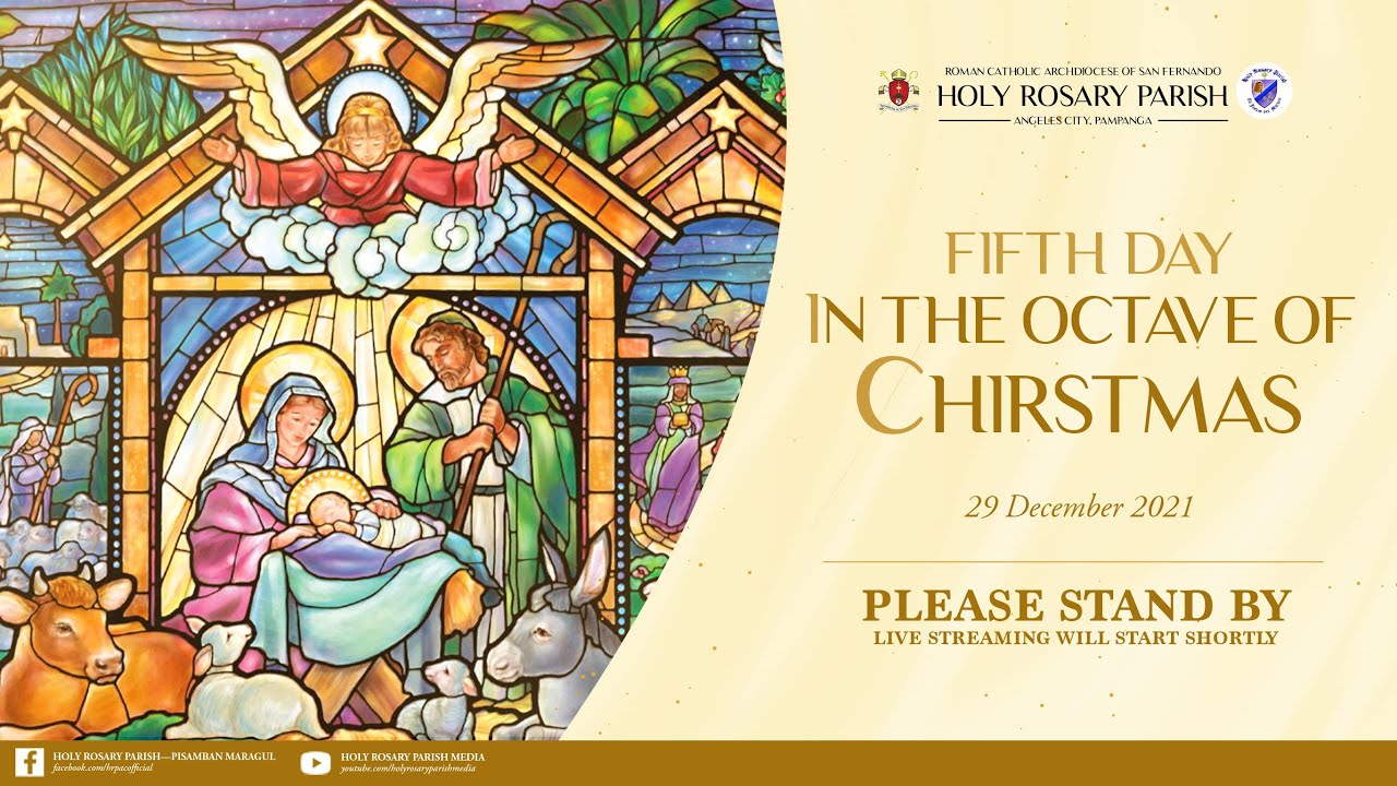 Fifth Day in the Octave of Christmas | December 29, 2021 - YouTube